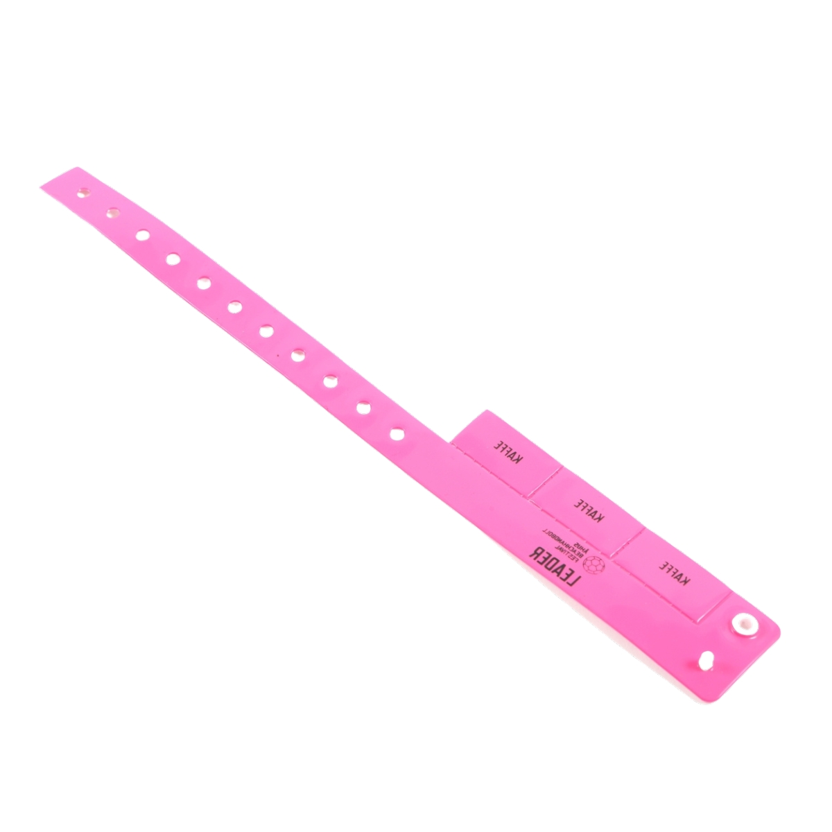 Printed Vinyl Tab Wristband | Wristbands Direct